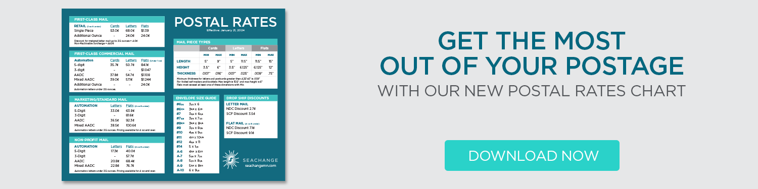 New Year, New Postal Rates